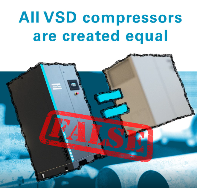 所有 VSD 压缩机的工作原理都相同